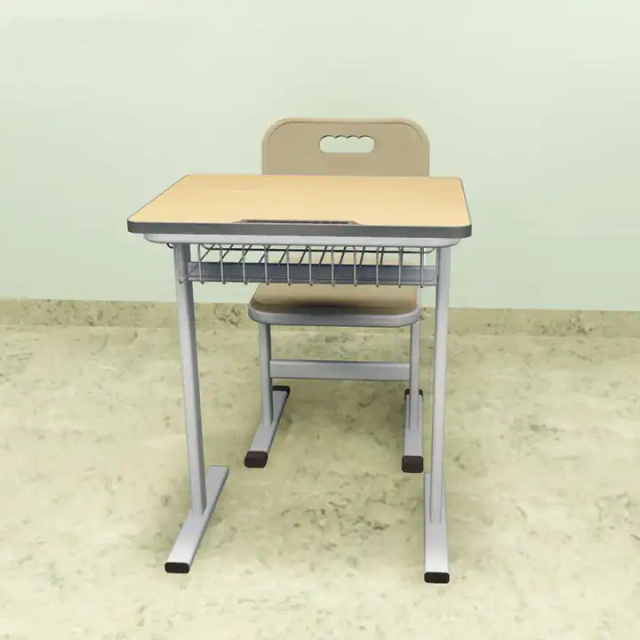 high school desk and chair