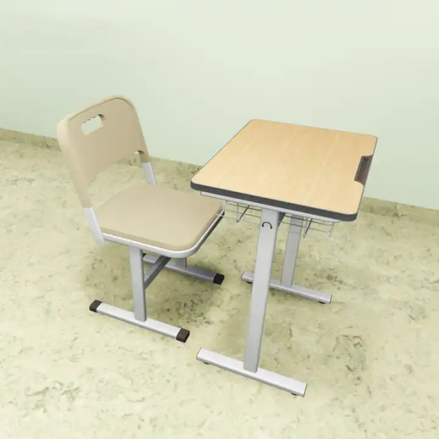 high school desk and chair