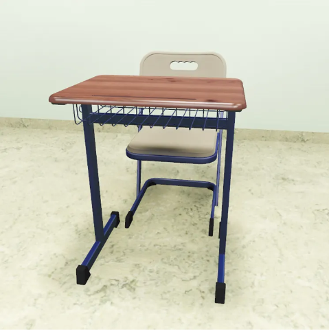 school single student desk