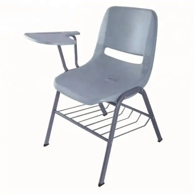 school classroom furniture student chair with tablet arm