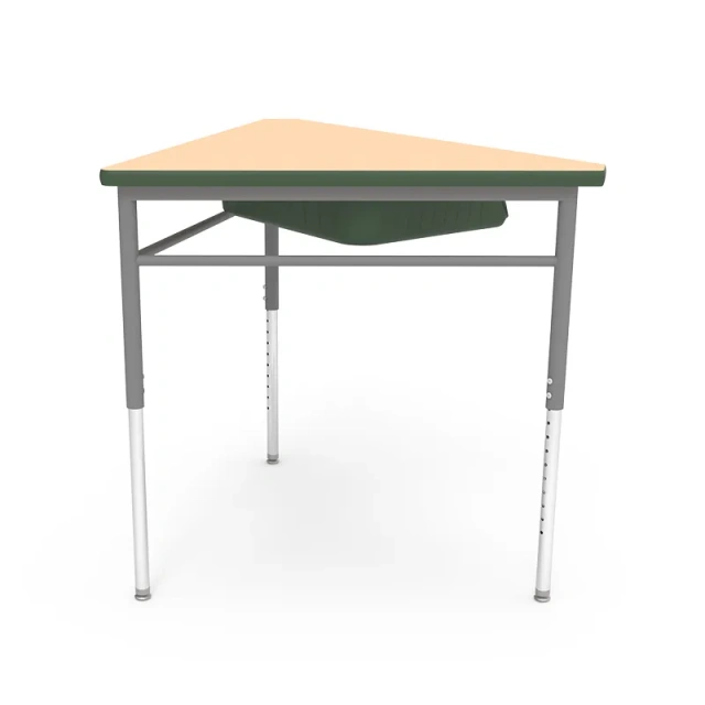 Middle school triangle table and chair set