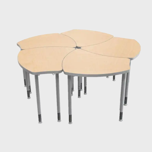 Single student collaborative study table