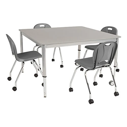 height adjustable school table and chair
