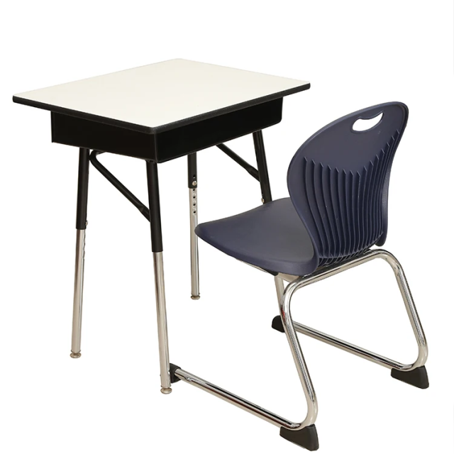 Adjustable Single School Classroom Student Desk