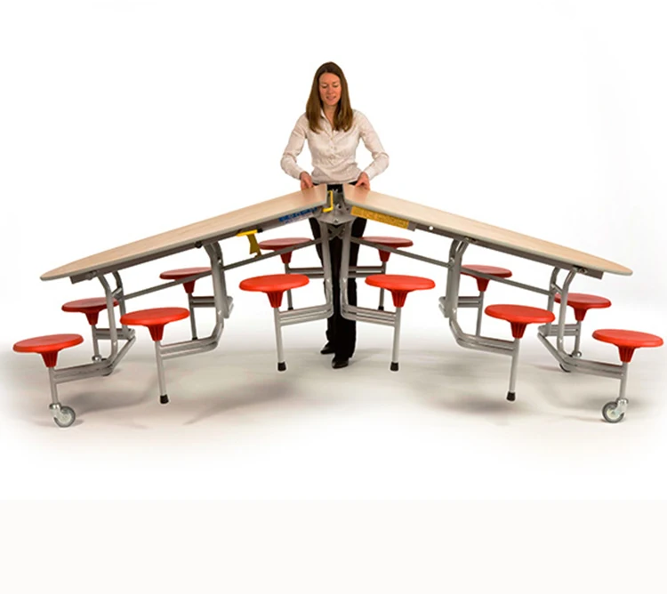School Cafeteria Folding Table and Chairs
