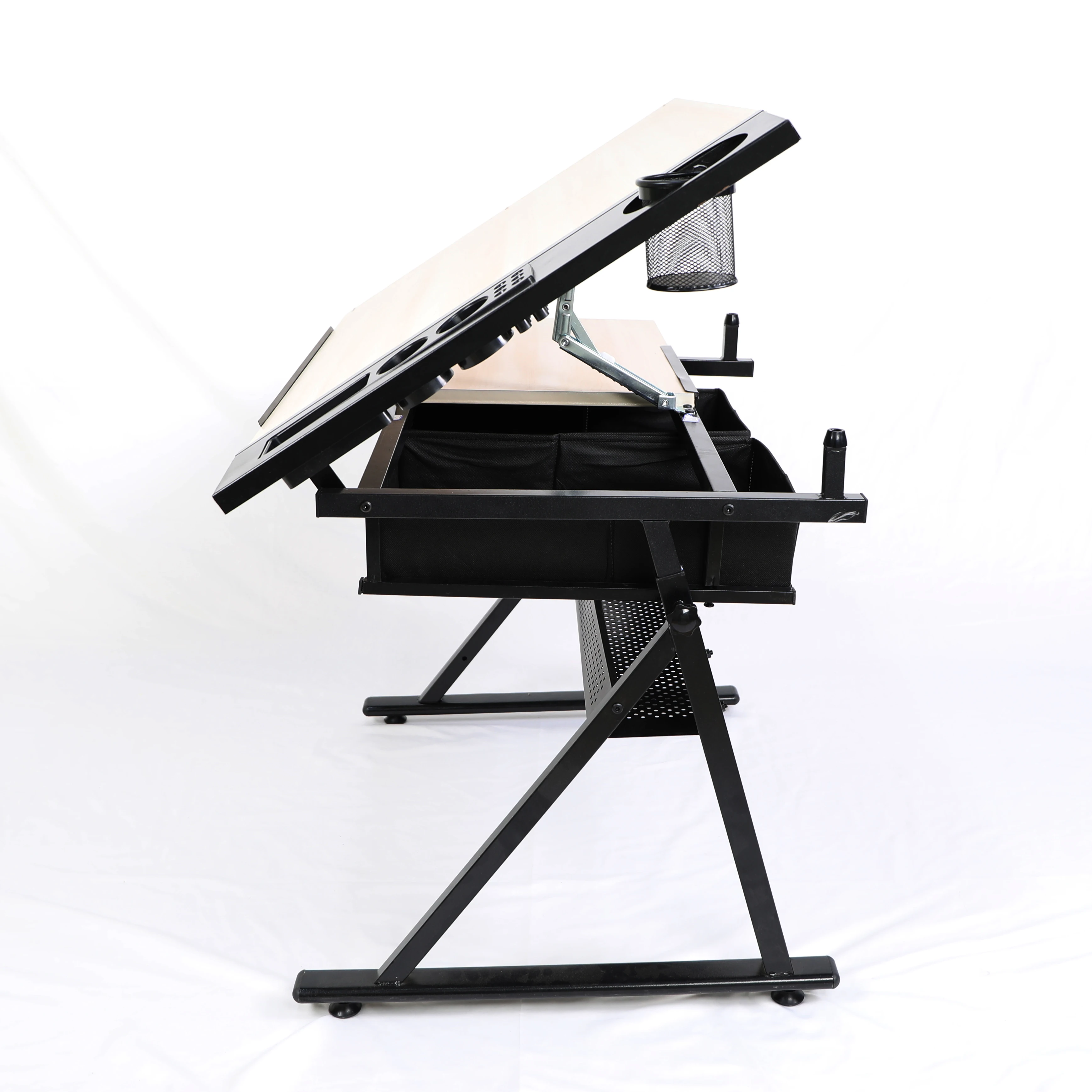 Adjustable Wooden Student Drafting Drawing Table