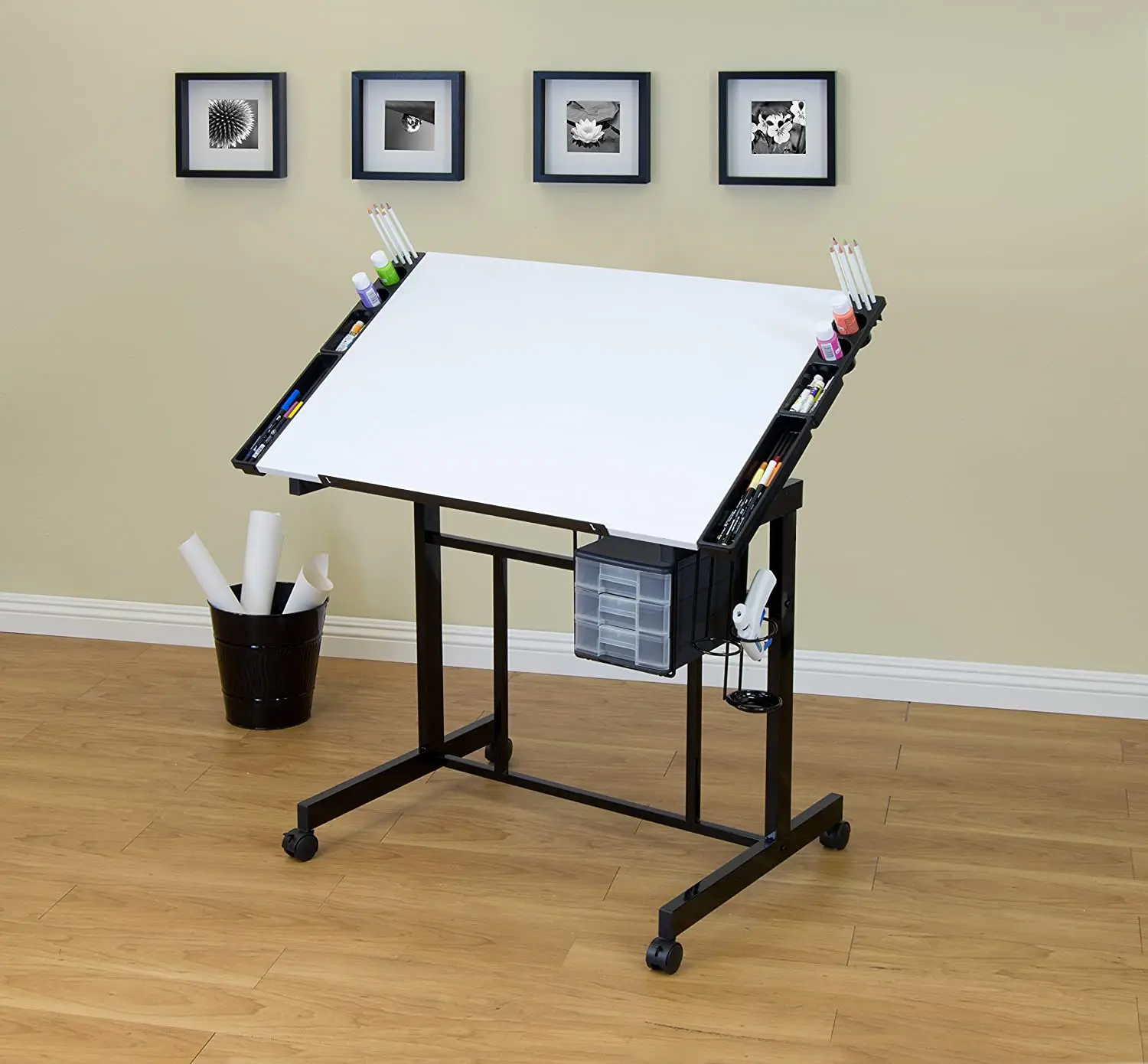 School Classroom Drafting Drawing Table for Students