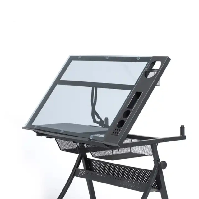 School Furniture Angle Adjustable Student Drawing Table