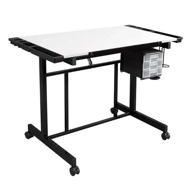 School Classroom Drafting Drawing Table for Students