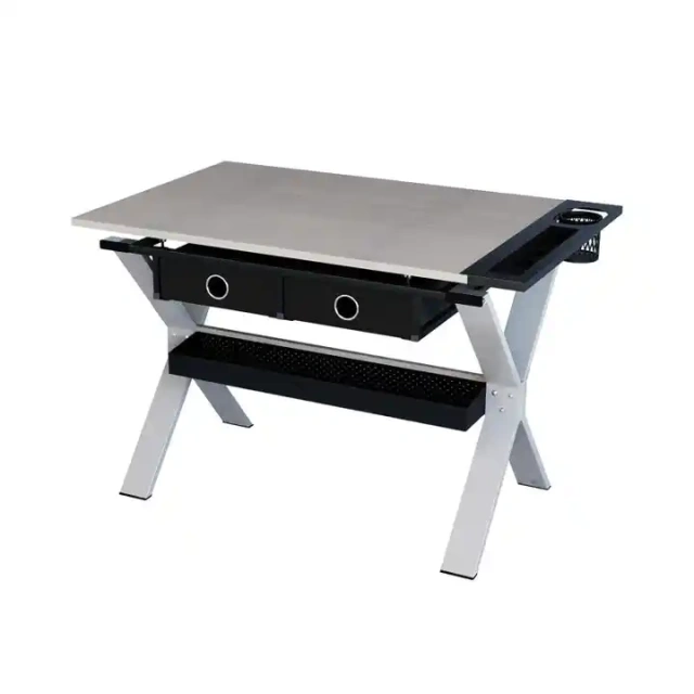 Lifting Art Workbench Industrial Metal Drafting Drawing Table