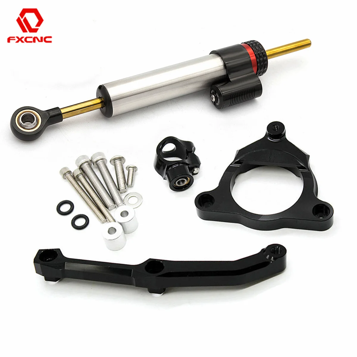 Motorcycle Steering Stabilizer Safely Control Damper Bracket Mounting ...