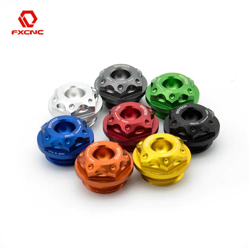 CNC Motorcycles Oil Filler Cap Dip Stick For For Yamaha MT07 MT-07 FZ07 ...