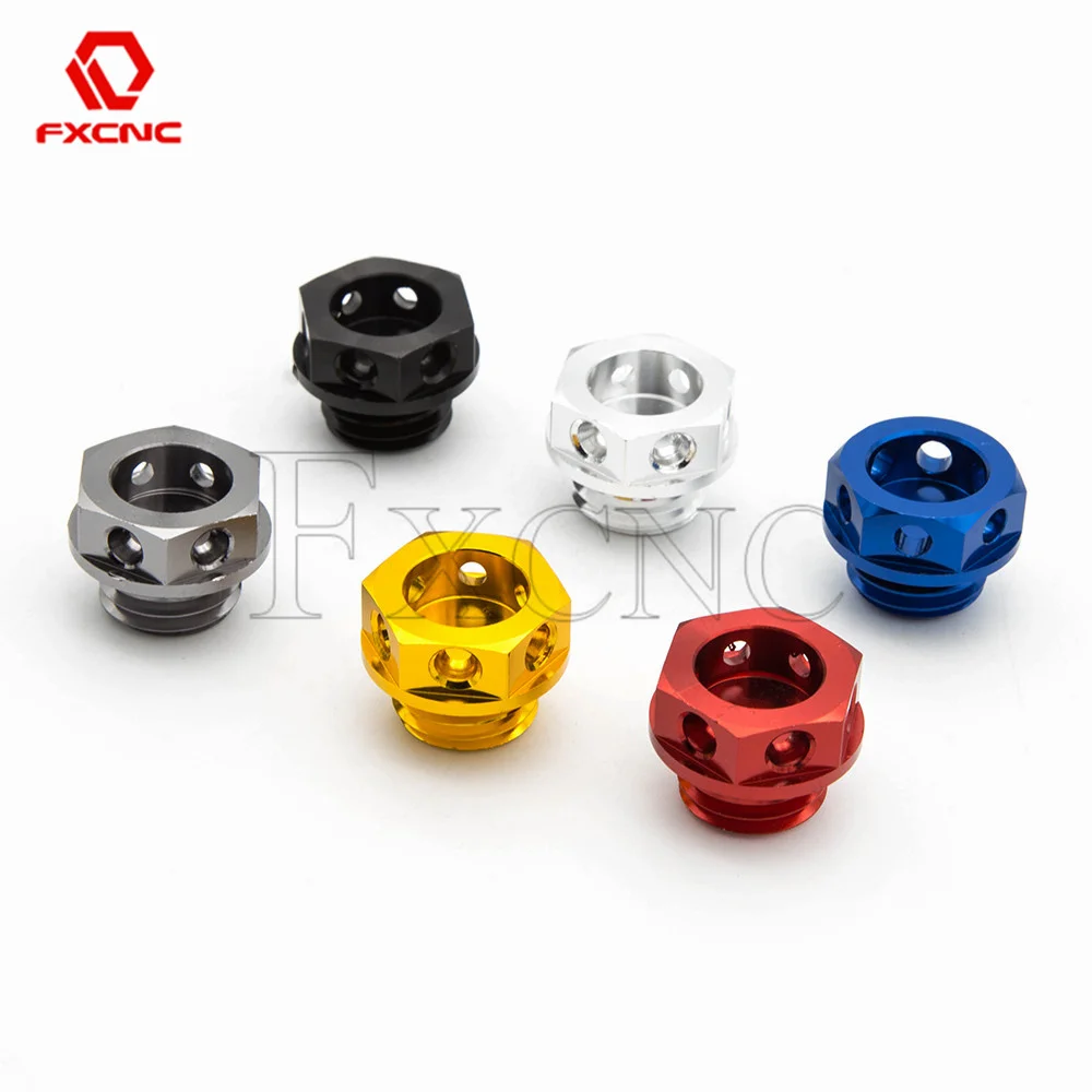 CNC Aluminum Oil Filler Cap Pulg Nut For Honda CB250F CB300F CB400F/X ...