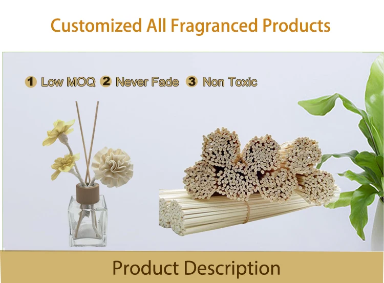 6mm 7mm 8mm Big Diameter Eco-Friendly No Glue China Black Fiber Reed ...