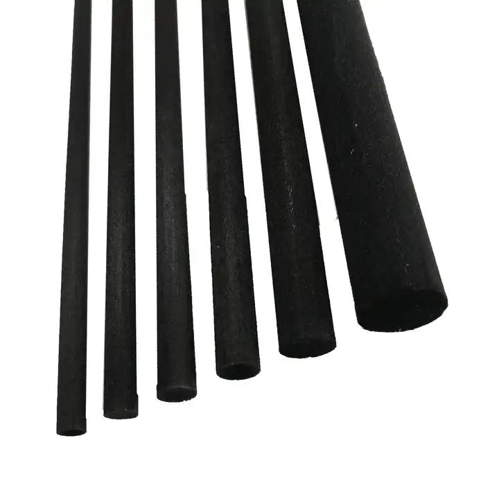 6mm 7mm 8mm Big Diameter Eco-Friendly No Glue China Black Fiber Reed ...