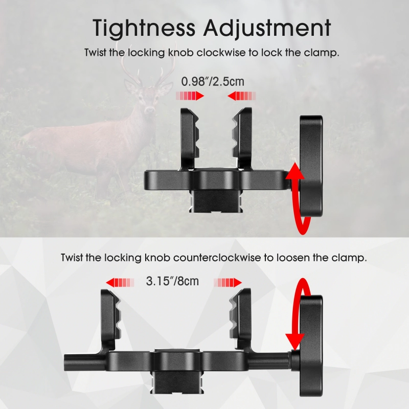 Manbily Shooting Saddle Mount, U-3 (Green, Black)