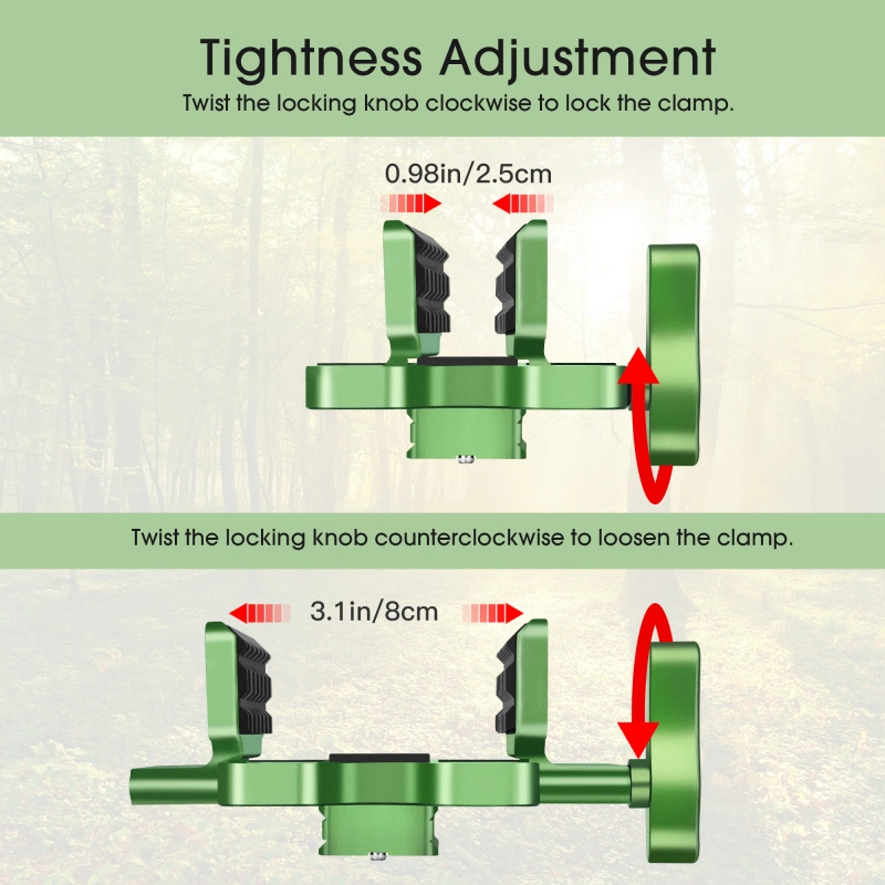 Manbily Shooting Saddle Mount, U-3 (Green, Black)