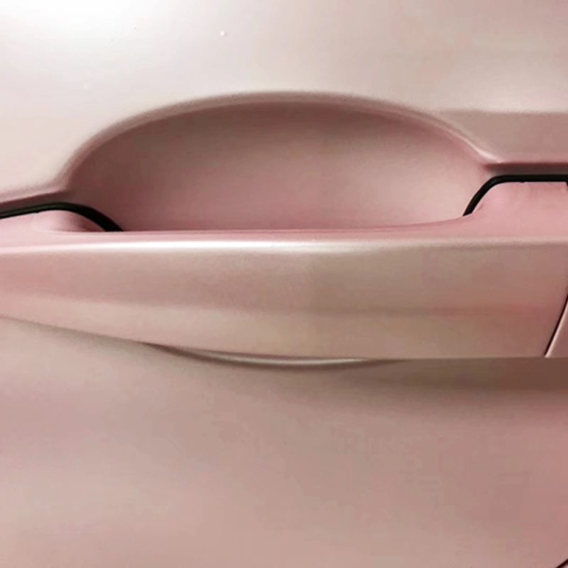 TOPCAR Satin Metallic Sakura Pink Vinyl Wrap Film