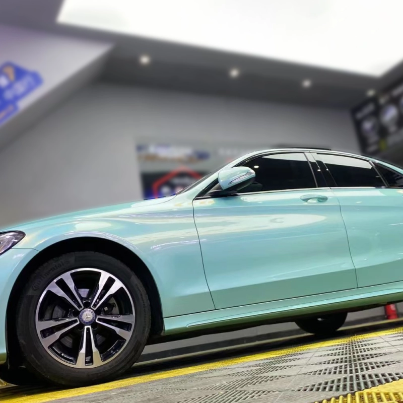TOPCAR Diamond Laser Tiffany Vinyl Wrap Film