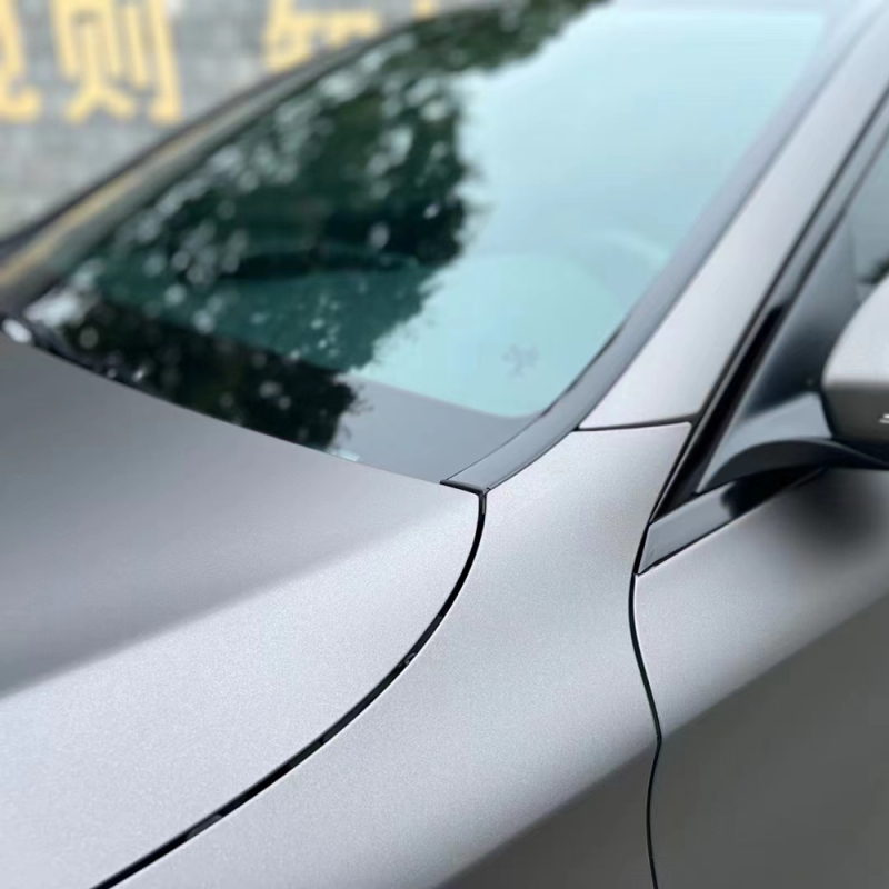 TOPCAR Ultra Matte Meteorite Grey Vinyl Wrap Film