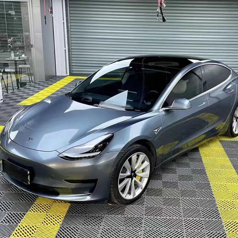 TOPCAR Liquid Metal Byron Bay Blue Vinyl Wrap Film