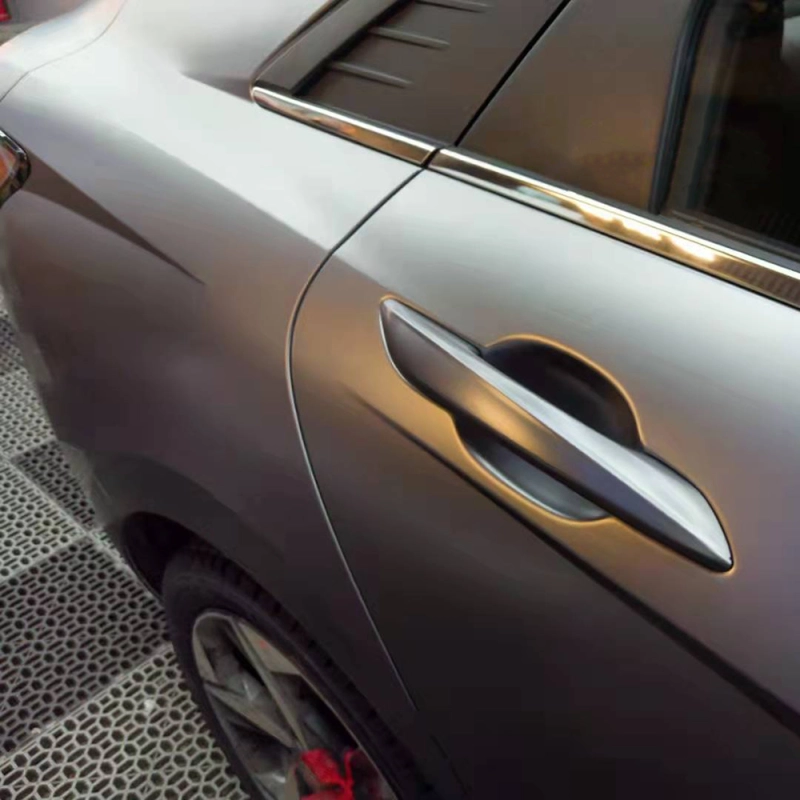 TOPCAR Ultra Matte AMG Ash Grey Vinyl Wrap Film