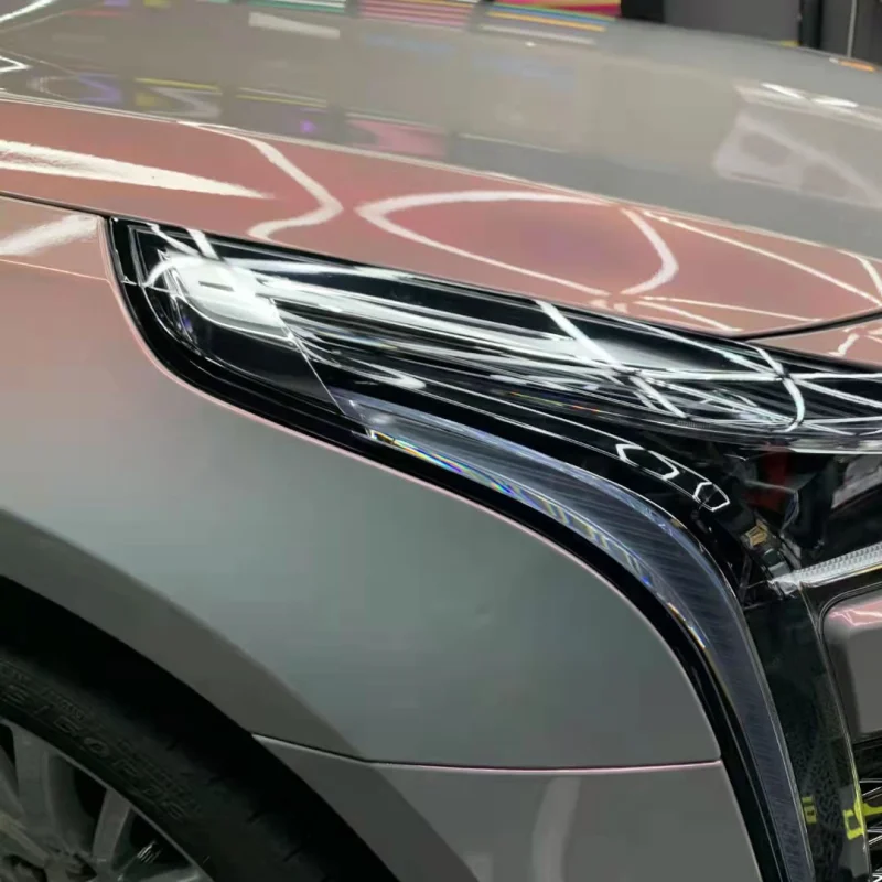 TOPCAR Magic Candy Color Flip Volcano Grey Vinyl Wrap Film