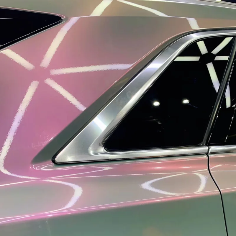 TOPCAR Magic Candy Color Flip Volcano Grey Vinyl Wrap Film