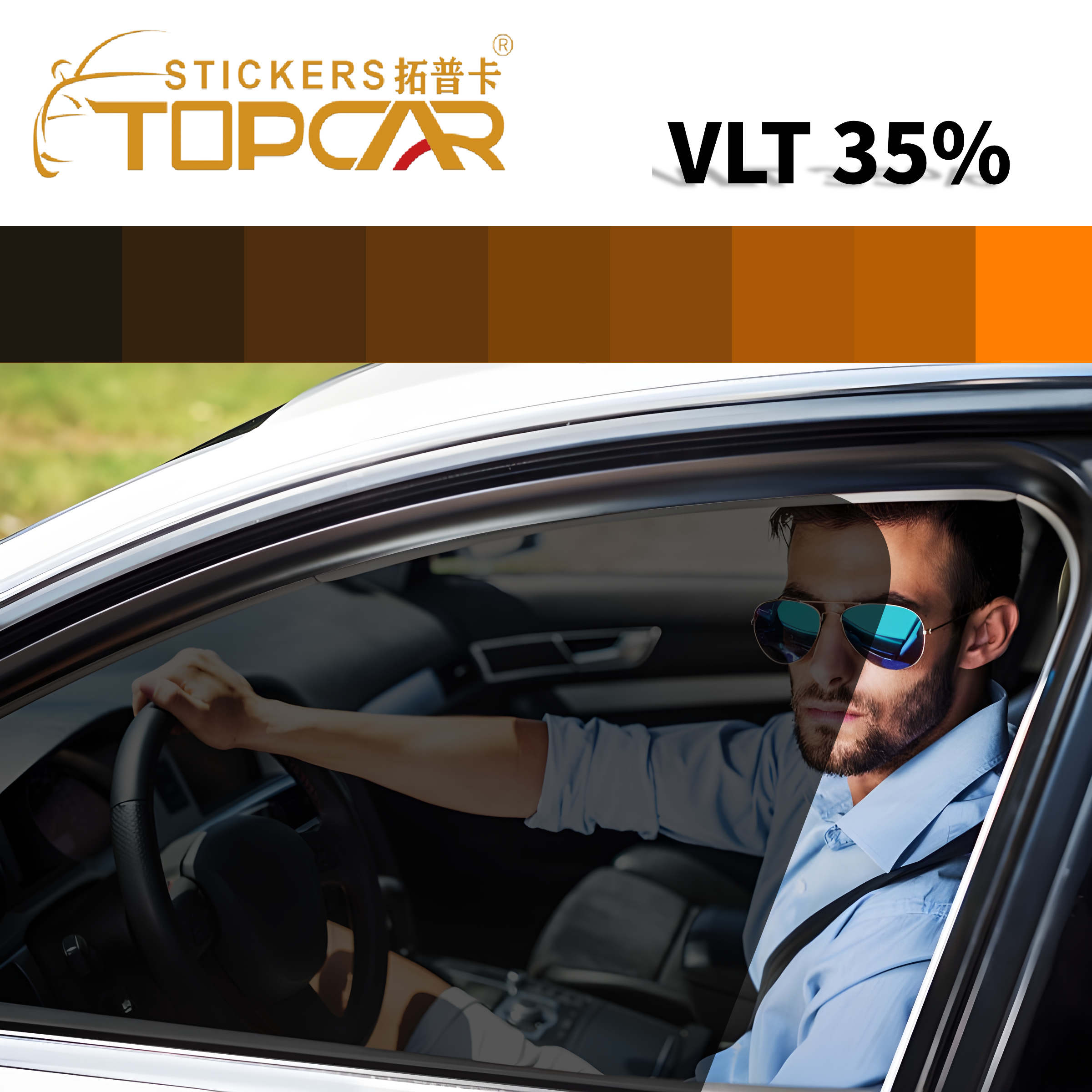 TC-CC8035 HD Constant Color Window Tint Film