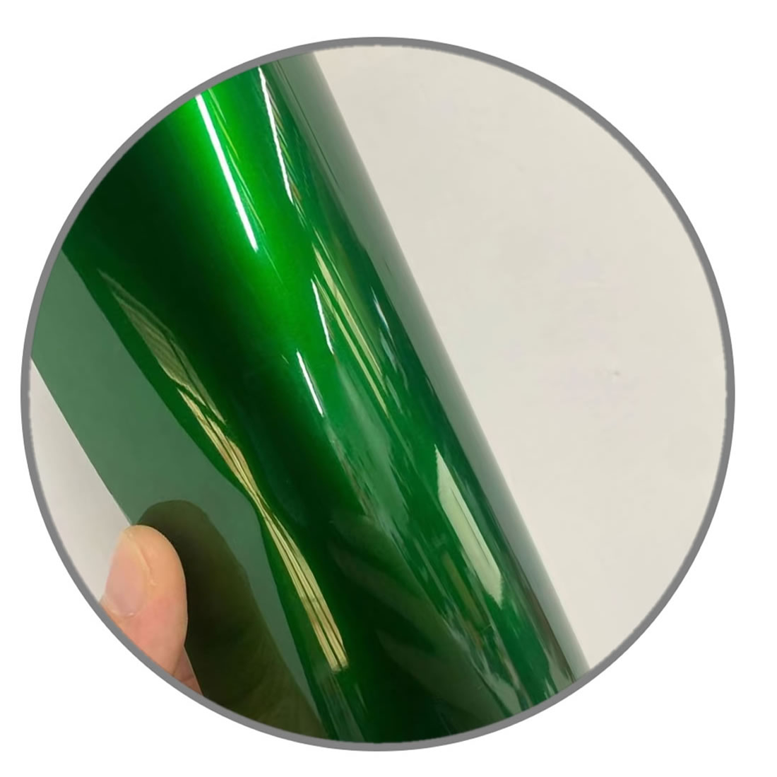 TOPCAR Liquid Metal Agate Green Vinyl Wrap Film