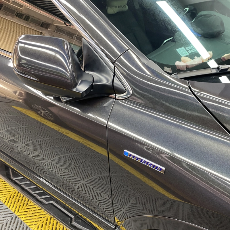 TOPCAR Diamond Laser Black Vinyl Wrap Film