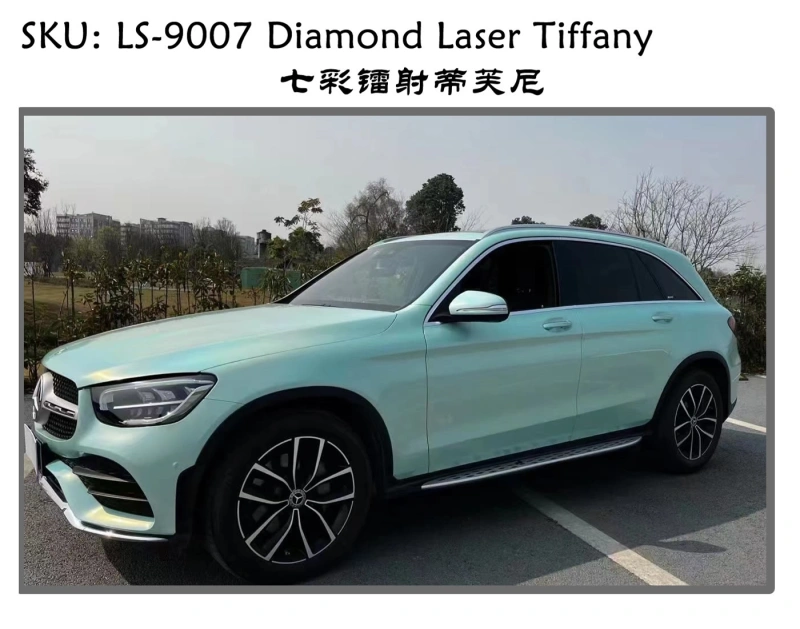 TOPCAR Diamond Laser Tiffany Vinyl Wrap Film
