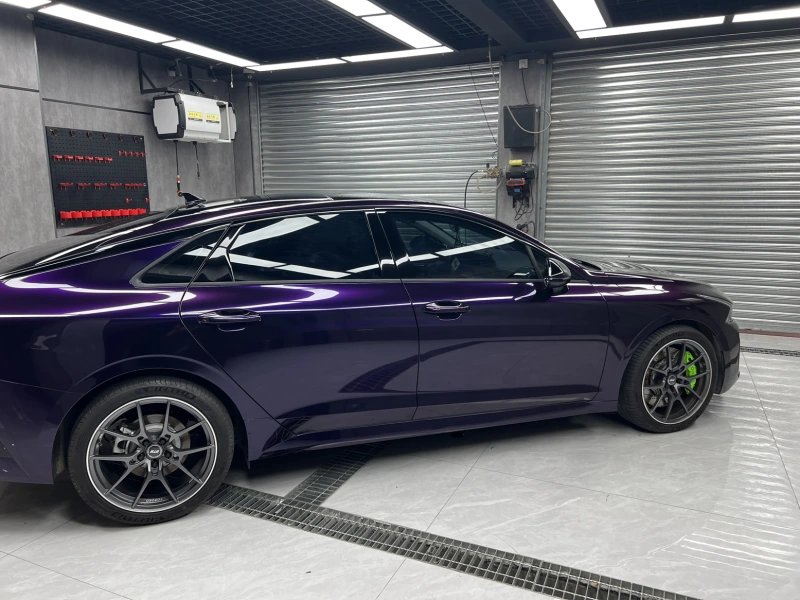 TOPCAR Paint Metallic Midnight Purple Vinyl Wrap Film