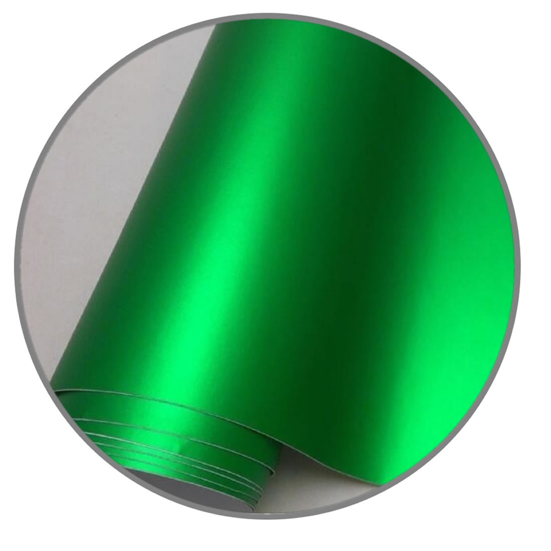 TOPCAR Matte Chrome Green Vinyl Wrap Film