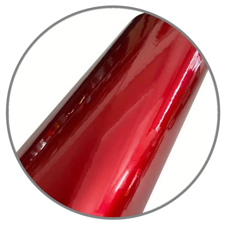 TOPCAR Glossy Metallic Red Vinyl Wrap Film