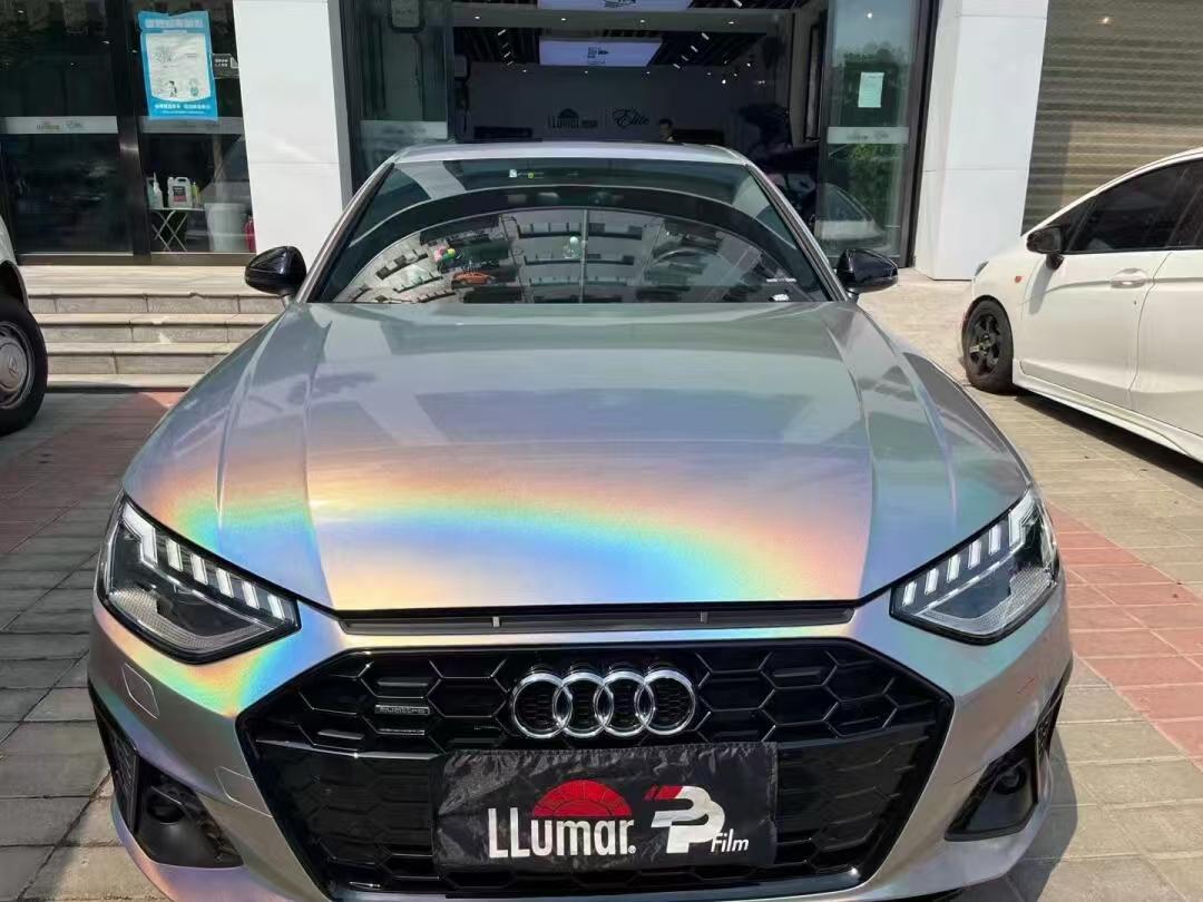 TOPCAR Diamond Laser Sliver Wrap Film