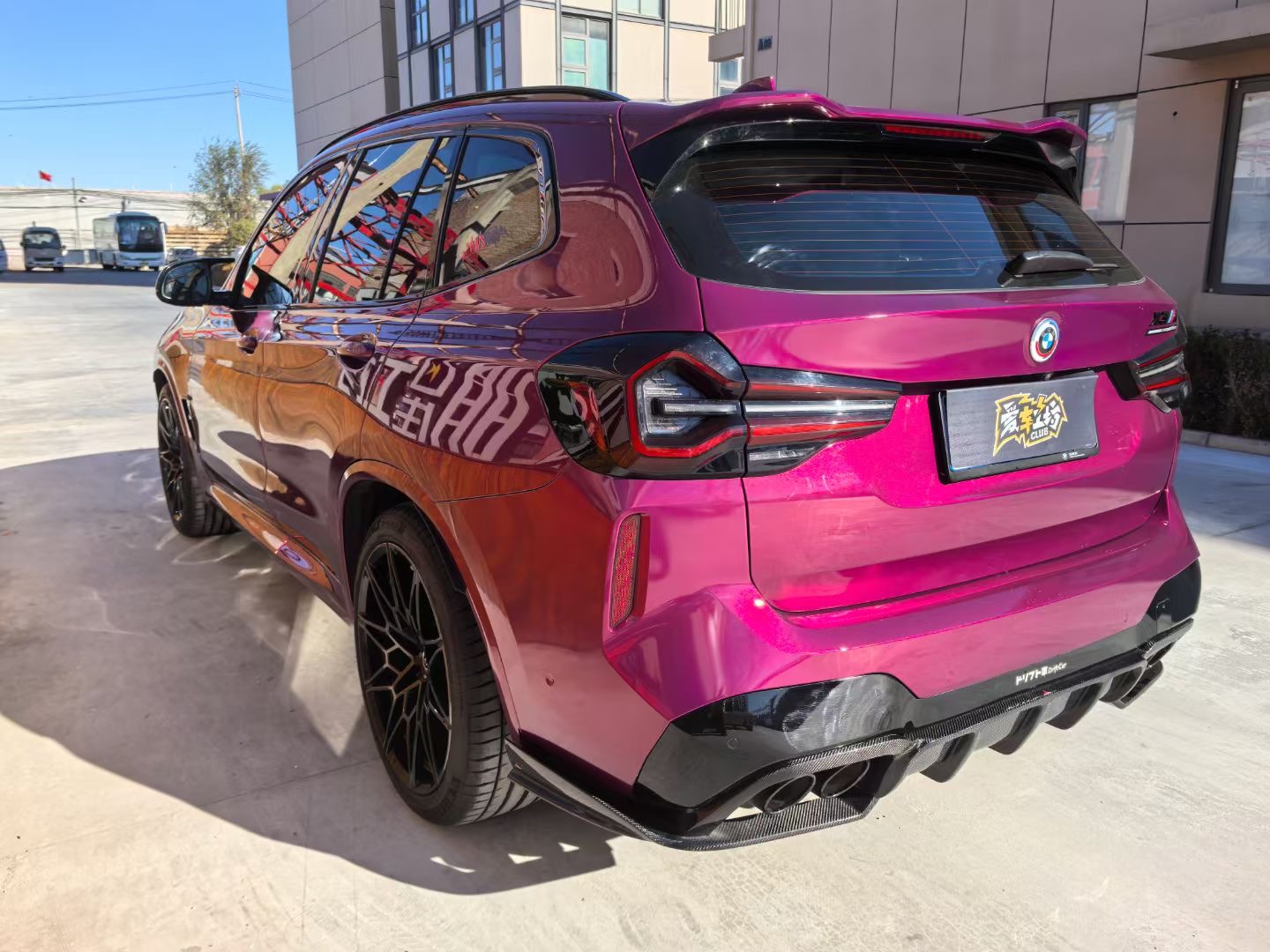 TOPCAR Bright Lotso Red PET Vinyl Wrap Film