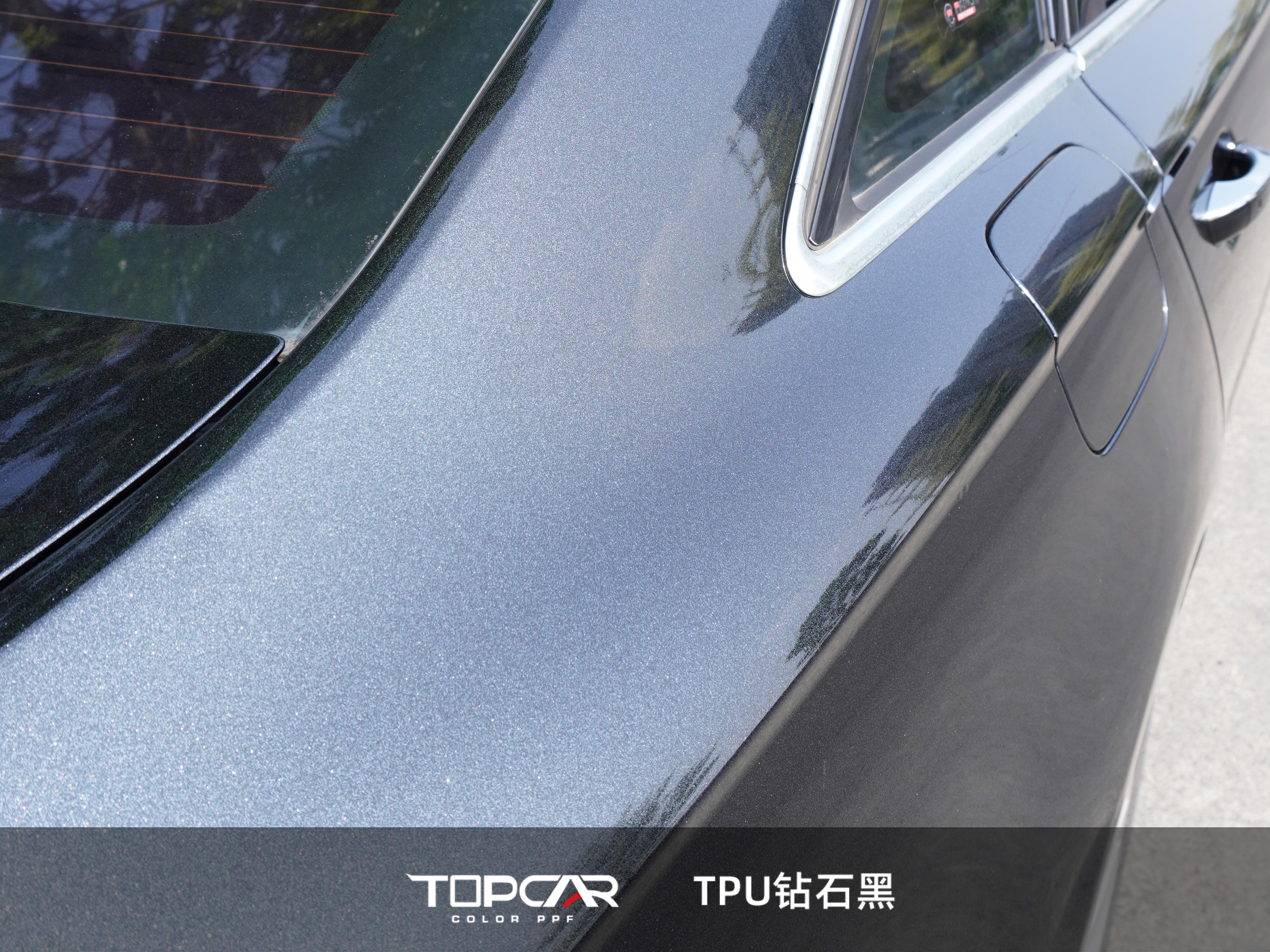 TPU Diamond Crystal Black PPF Car Wrap Vinyl Film – Premium Vehicle ...