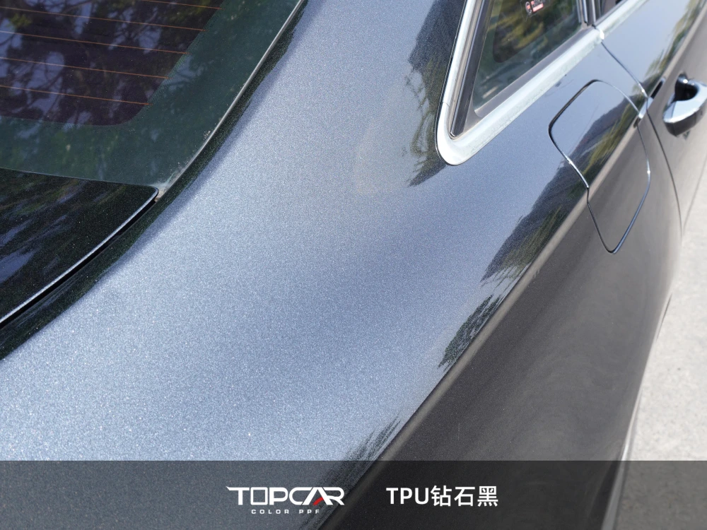 TPU Diamond Crystal Black PPF Car Wrap Vinyl Film – Premium Vehicle ...