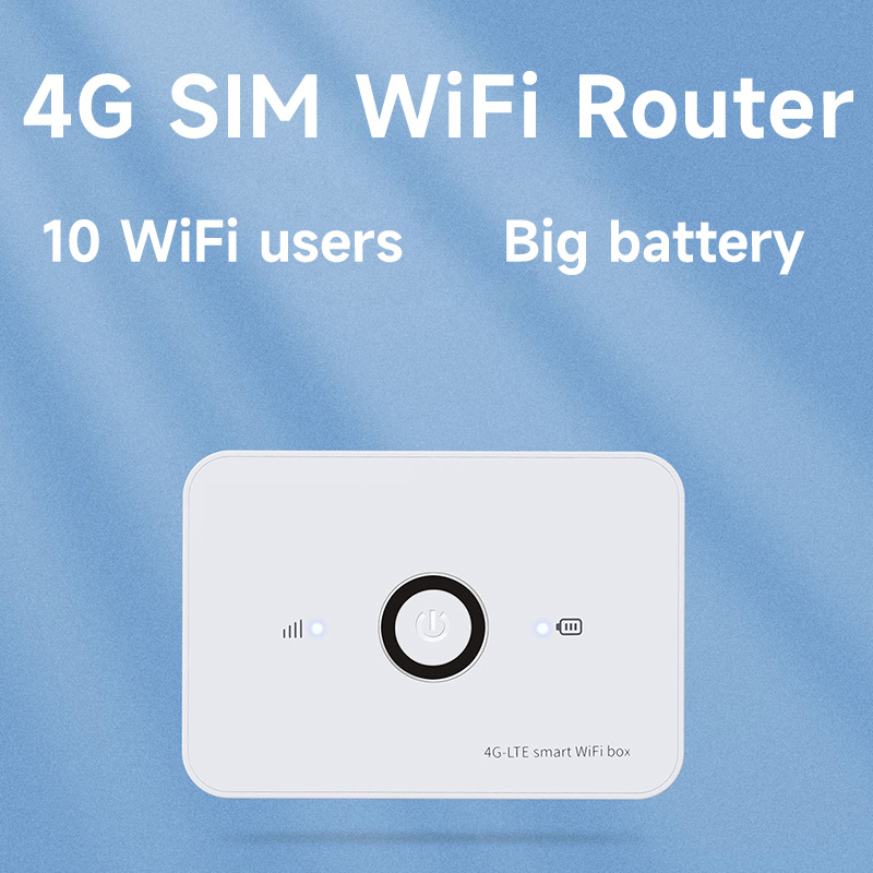 HOSAYA 4G SIM card wifi router portable wifi modem 4G CPE hotspot 10 ...