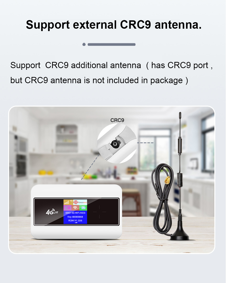 HOSAYA 4G SIM card wifi router portable wifi modem 4G CPE hotspot 10 ...