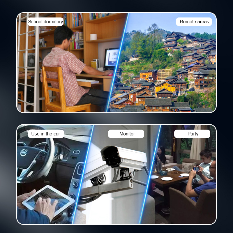 HOSAYA 4G SIM card wifi router portable wifi modem 4G CPE hotspot ...