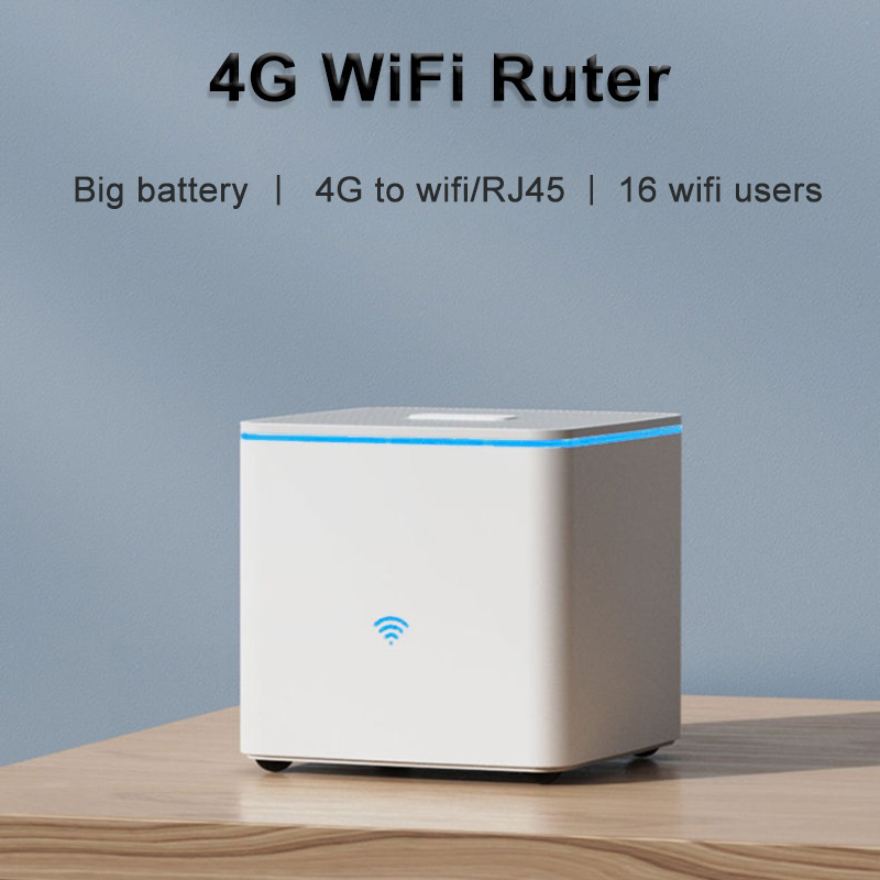 HOSAYA R109 | 4G LTE Router | Micro-SIM | 32 WIFI Users | 5200mAh Built ...