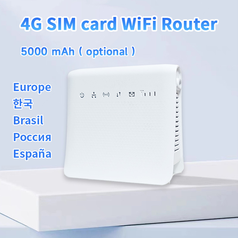 HOSAYA 4G SIM card wifi router portable wifi modem 4G CPE hotspot 10 ...