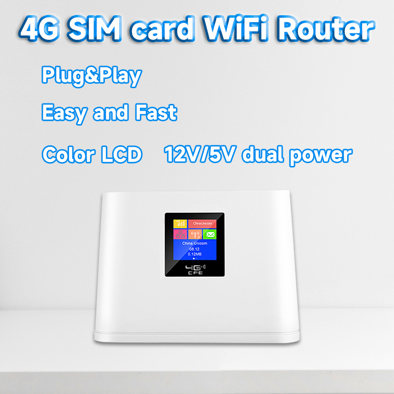 HOSAYA 4G SIM card wifi router portable wifi modem 4G CPE hotspot 10 ...