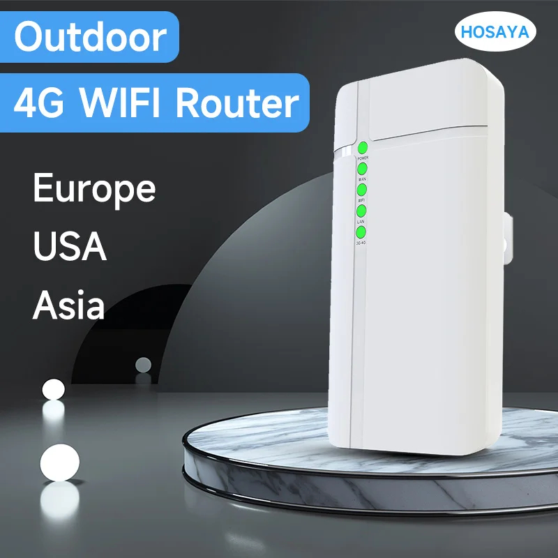 HOSAYA 4G SIM card wifi router portable wifi modem 4G CPE hotspot LTE ...