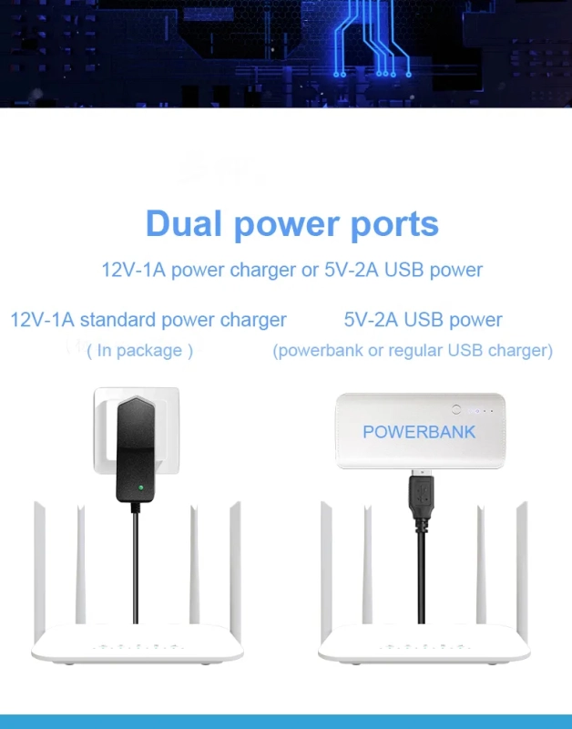 HOSAYA 4G SIM card wifi router portable wifi modem LC117 4G CPE hotspot ...