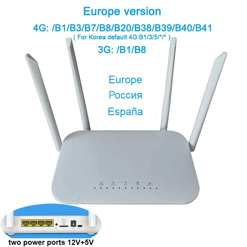 HOSAYA 4G SIM card wifi router portable wifi modem LC117 4G CPE hotspot ...