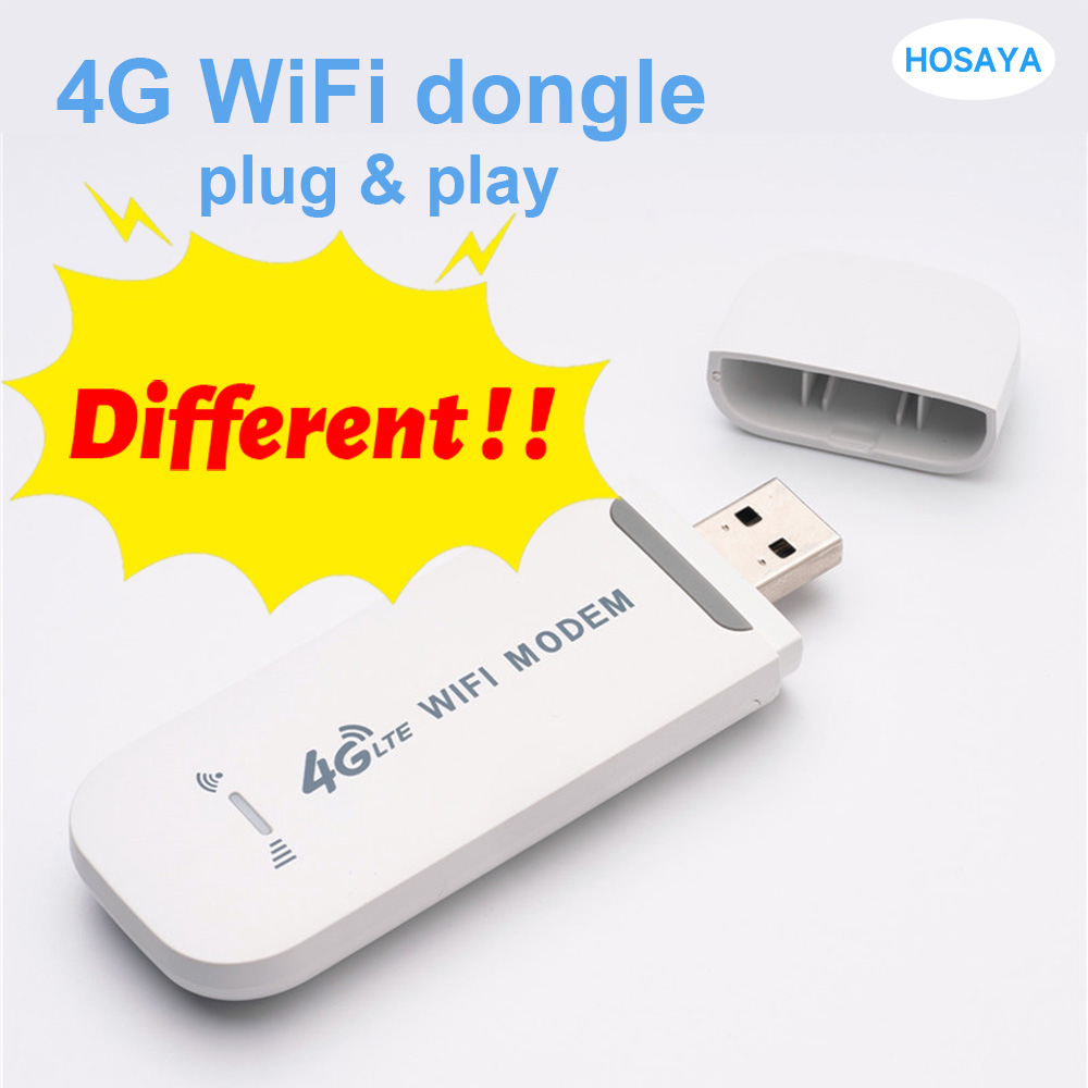 HOSAYA 4G SIM card wifi router portable wifi modem 4G CPE hotspot ...