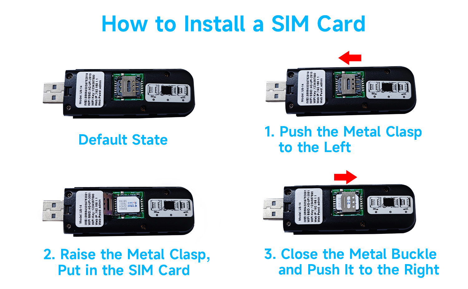 Portable WiFi 4G sim Card WiFi Modem 10 WiFi Users 4G LTE Router with ...